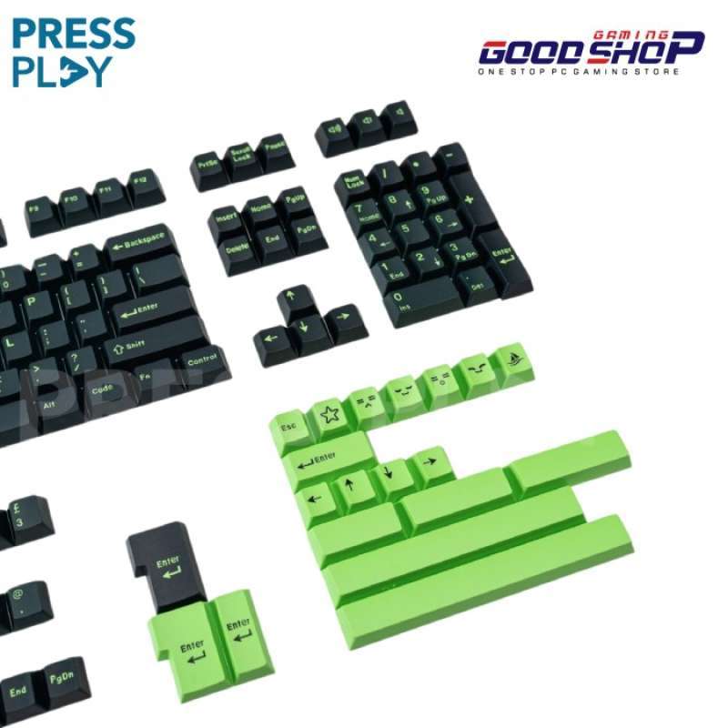 Promo 100% Produk Ori Venomous Pbt Abs Doubleshot Keycaps Keycap Set By ...