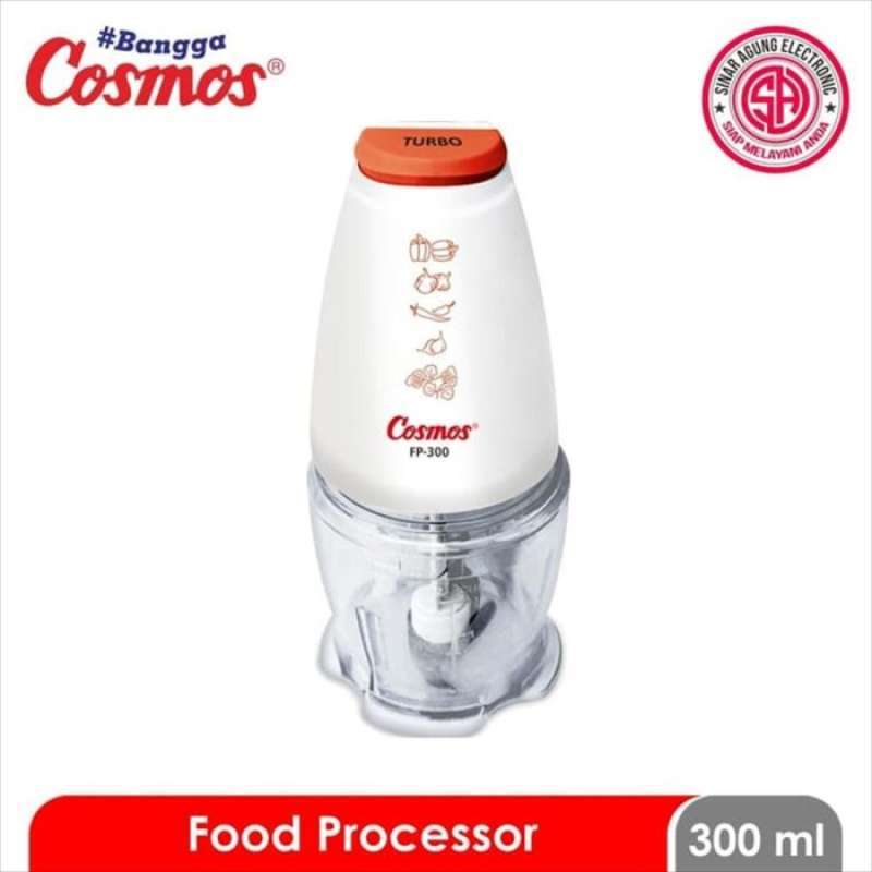 Promo Cosmos Fp300 Food Processor Blender Mini (100% Ori) Diskon 12% Di ...