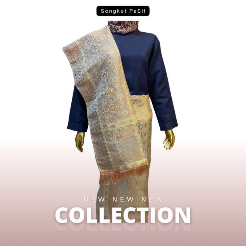 Jual Songket Pash - Songket Lepus Rakam Tembaga Khas Palembang Berbagai Macam Warna Dan Motif ...