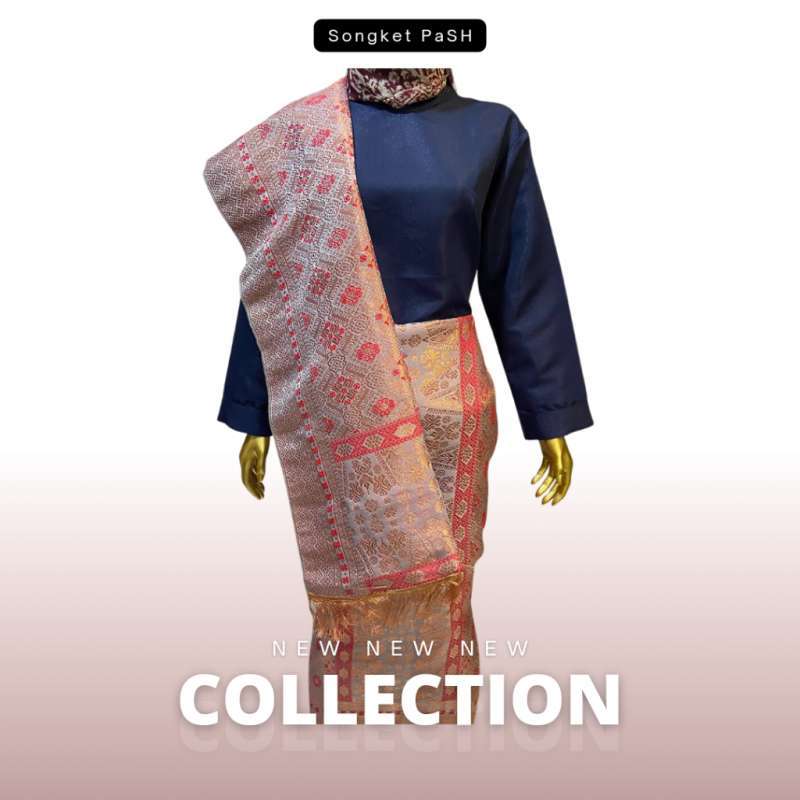 Jual Songket Pash - Songket Lepus Rakam Tembaga Khas Palembang Berbagai Macam Warna Dan Motif ...