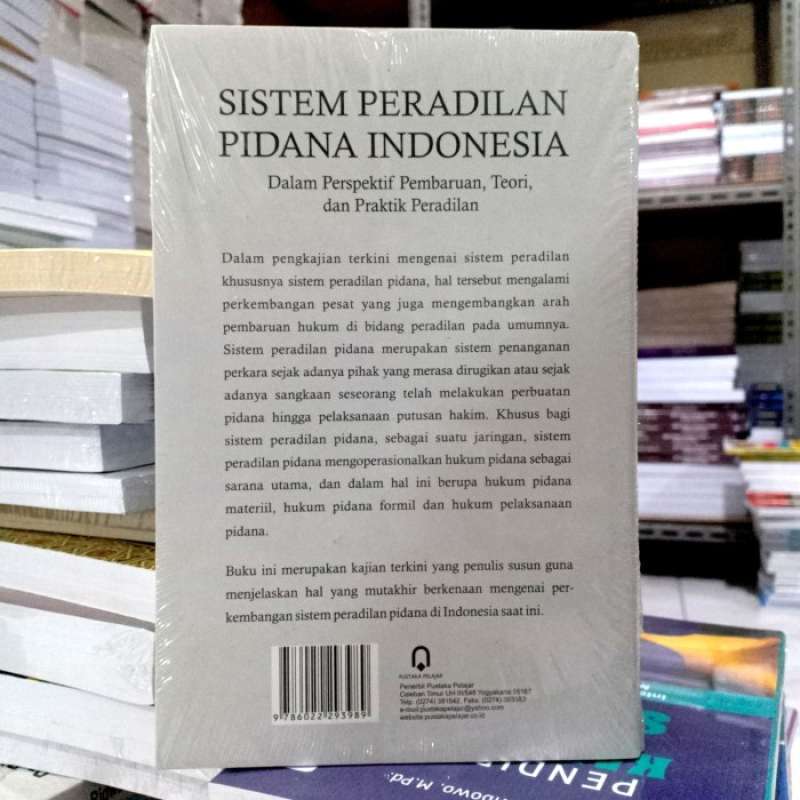 Jual Sistem Peradilan Pidana Indonesia Dalam Perspektif Pembaruan Teori Di Seller Noelle ...