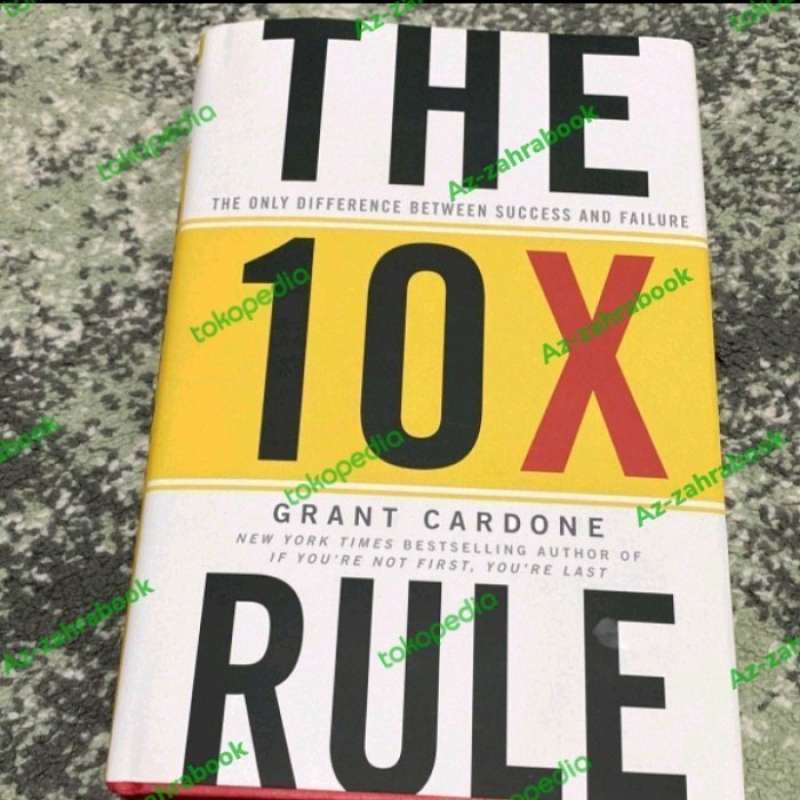 Jual Buku The 10x Rule By Grant Cardone Di Seller Noelle - Cengkareng ...