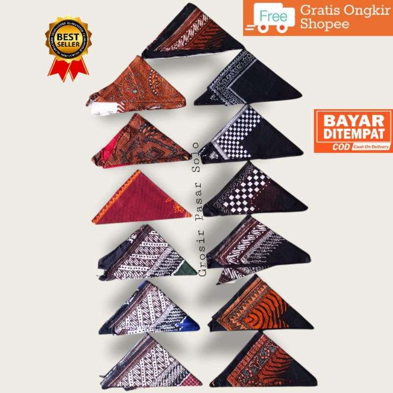 Jual Iket Segitiga / Iket Segitiga Jawa / Iket Udeng Segitiga Banyak ... Jual Iket Segitiga / Iket Segitiga Jawa / Iket Udeng Segitiga Banyak ...