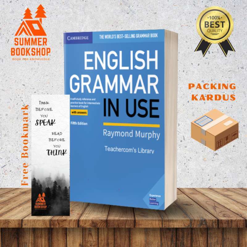 Jual (english) English Grammar In Use By Raymond Murphy Di Seller ...