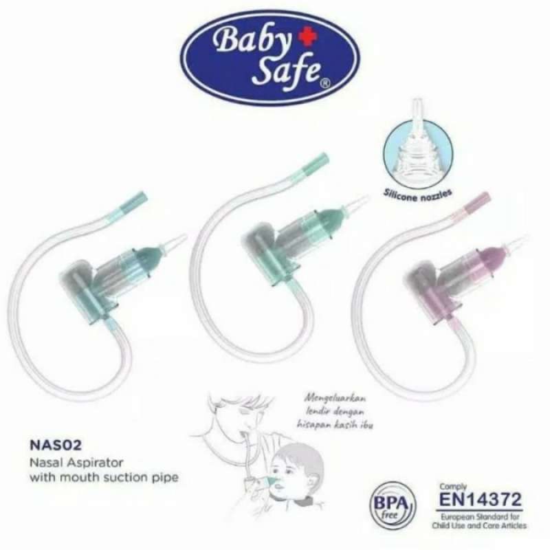 Jual Baby Safe Nasal Aspirator Whit Mouth Suction Pipe Nas02 - Biru Di ...