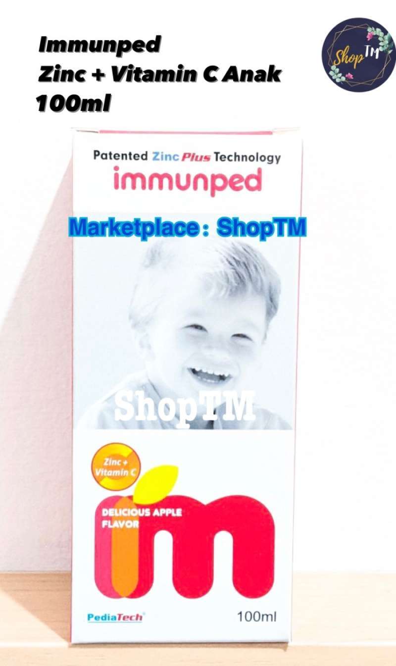 Promo Immunped Singapore 60ml - Vitamin C Plus Zinc Anak Diskon 33% Di ...
