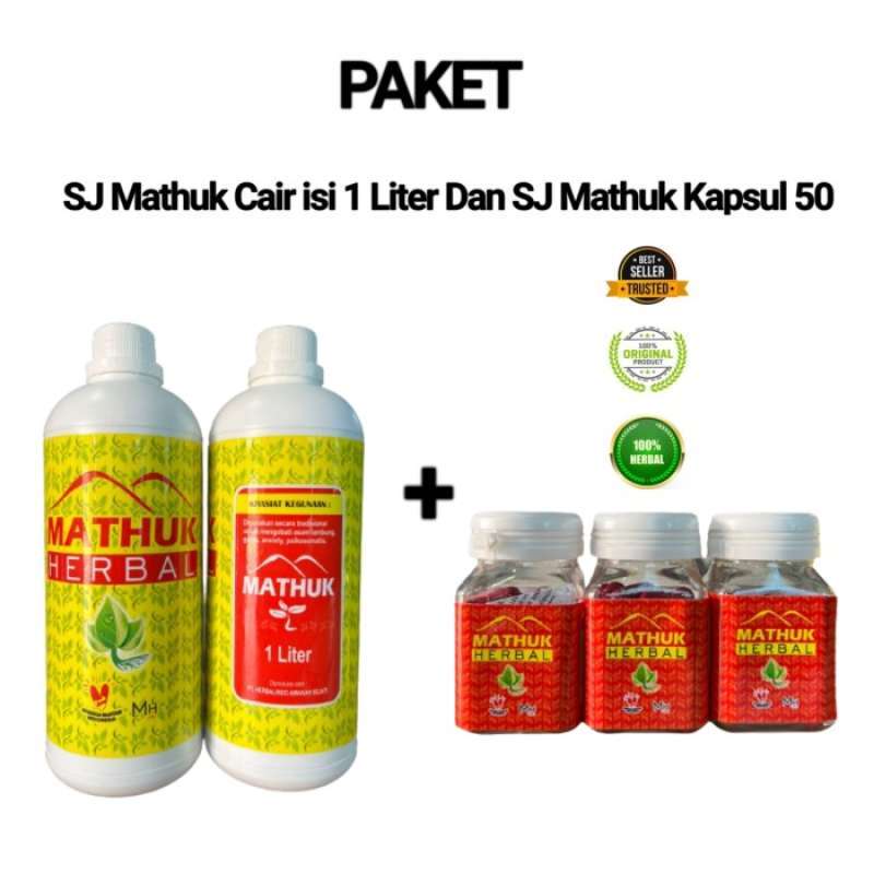 Promo Paket Herbal Sj Cair Dan Kapsul Isi 50 Jantung Dan Asam Lambung Diskon 33% Di Seller Virgo ...