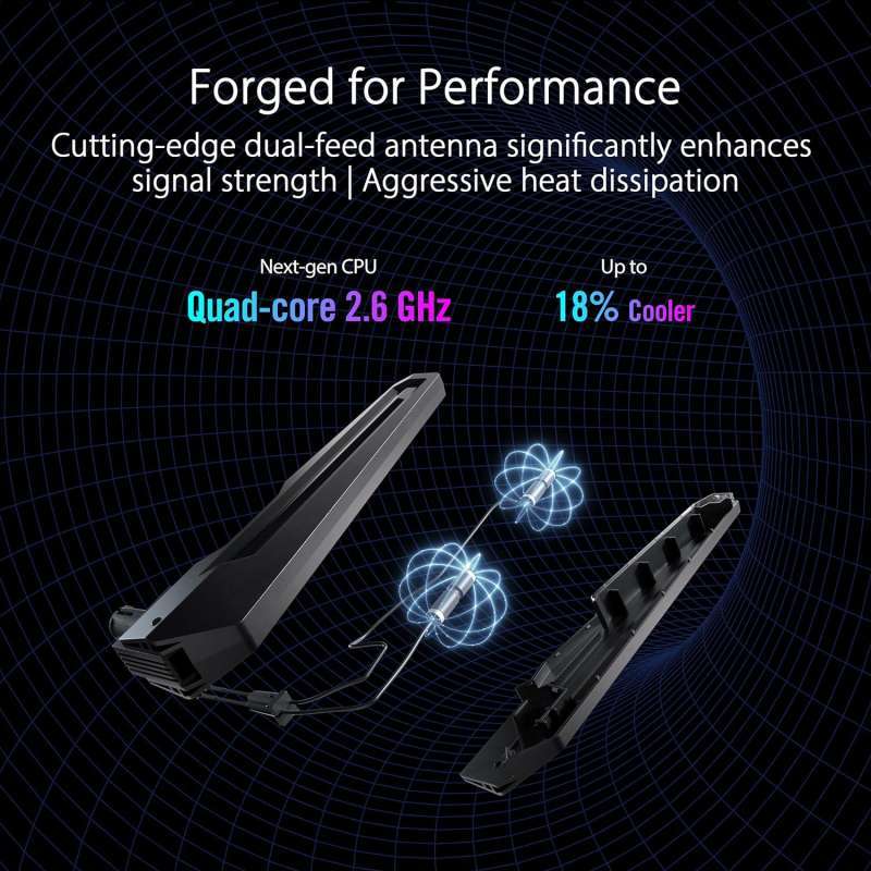 Promo Asus Rog Rapture Gt-be98 Pro First Quad-band Wifi 7 Gaming Router ...