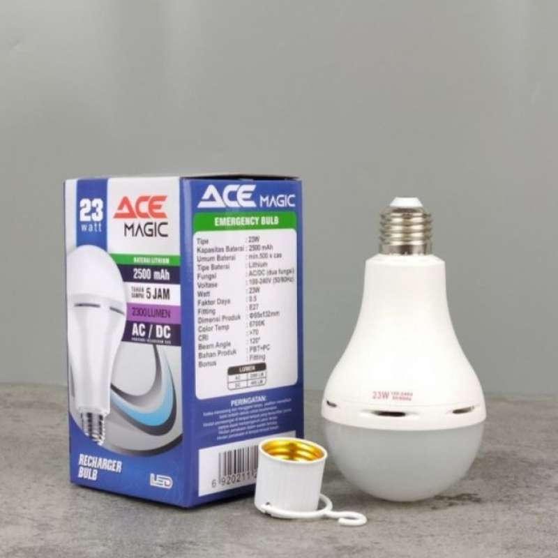 Jual Lampu Emergency Led Emergenci Emergensi Darurat Tahan Lama Ace 12 ...