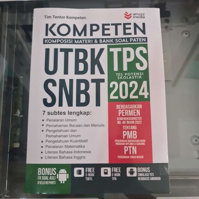 Jual Buku Kompeten Utbk Snbt Tps 2024 Di Seller Noelle - Cengkareng ...
