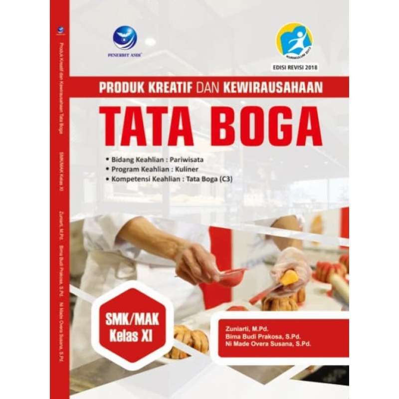Jual Buku Produk Kreatif Dan Kewirausahaan Tata Boga Smk Kelas Xi Di Seller Sangninja ...