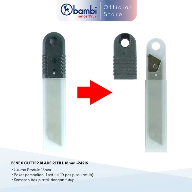 Jual Isi Cutter 1 Pak Original Harga Termurah Mei 2024 | Blibli