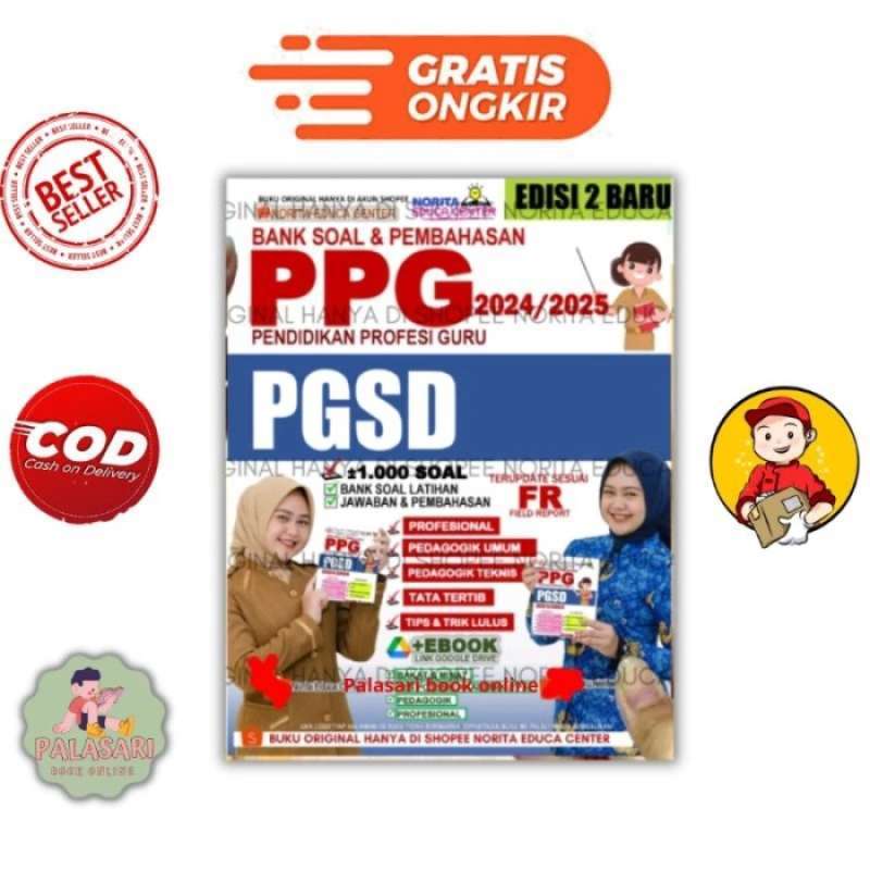 Jual Buku Bank Soal Dan Pembahasan Ppg Pgsd 2024 2024 Edisi Kedua Baru ...