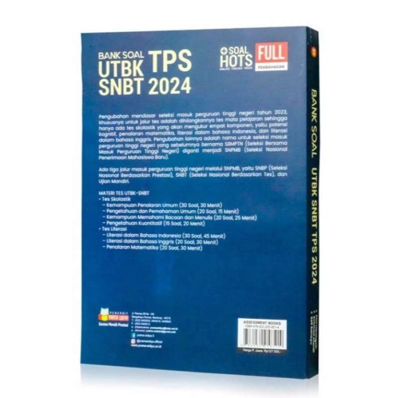 Jual Buku Bank Soal Utbk Snbt Tps 2024 Terbaru Di Seller Hachi - Cengkareng Timur, Kota Jakarta ...