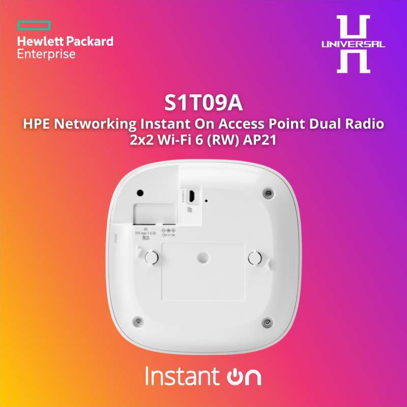 Jual Hpe Networking Instant On S1t09a Access Point Dual Radio 2x2 Wi‑fi 6 Rw Ap21 Di Seller