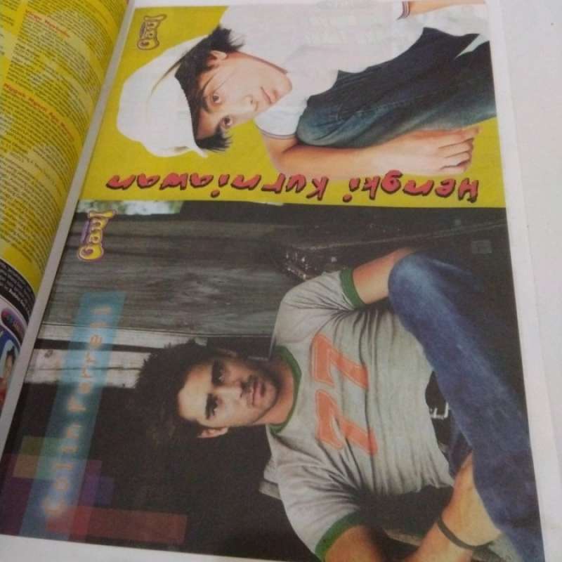 Jual Tabloid Gaul No.14 Apr 2003 Yogi Niken + Poster Bow Di Seller ...