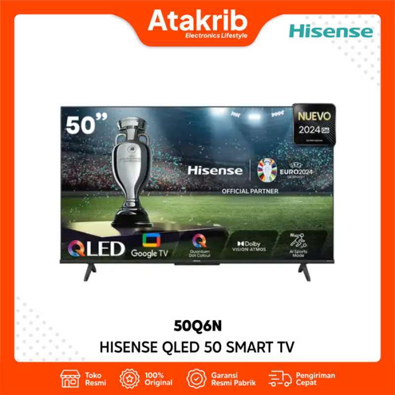 Jual Hisense Qled 50 50q6n Uhd 4k Smart Google Tv Di Seller Atakrib ...