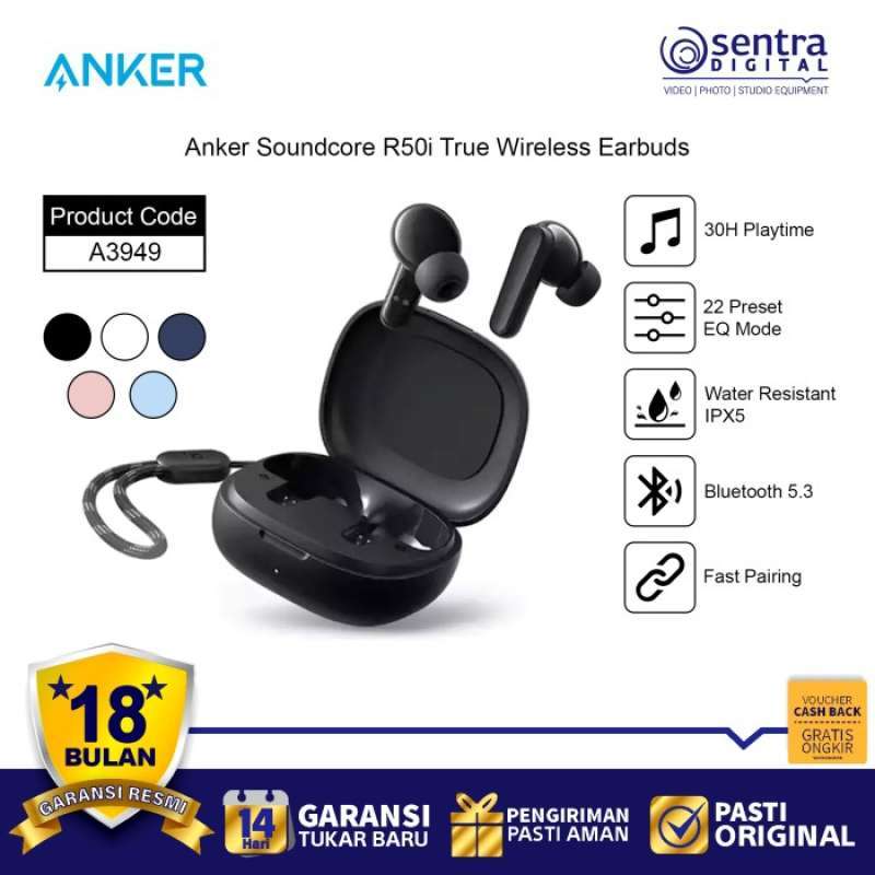 Promo Anker Soundcore R50i True Wireless Earbuds ( R 50i Tws ) - A3949 ...