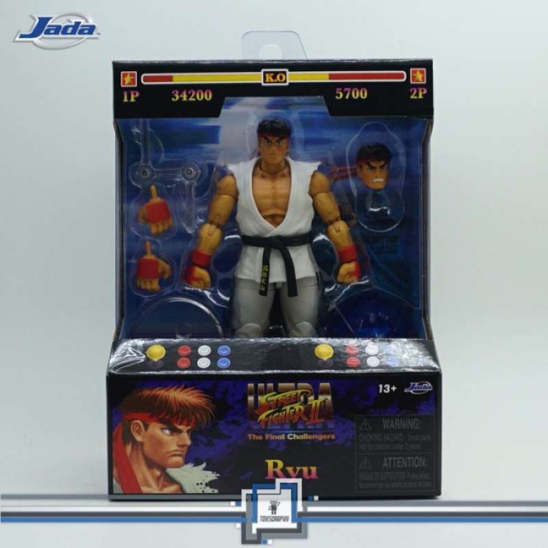 Jual Jada Toys Street Fighter Ii Ultra Ryu Action Figure Di Seller Toysgraphy Official Store ...