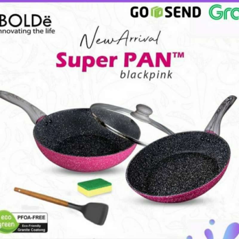 Promo Bolde Blackpink Set 4 In 1 Panci Granite Diskon 23% Di Seller ...