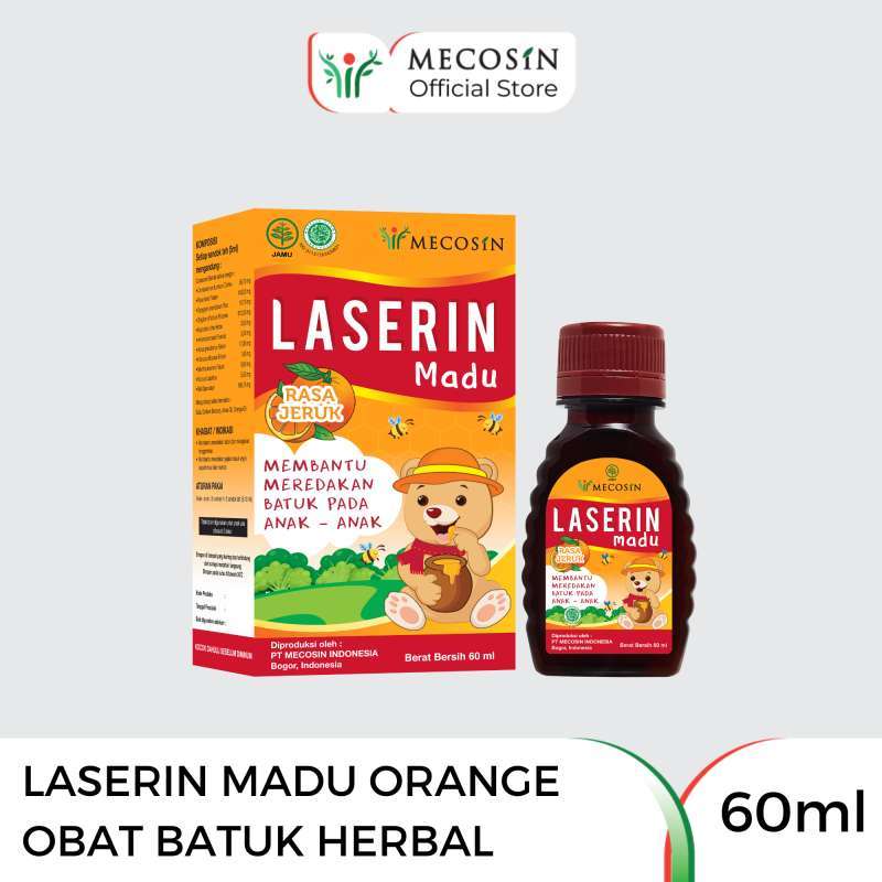 Promo Laserin Madu Rasa Jeruk / Laserin Obat Batuk Anak / Obat Batuk ...