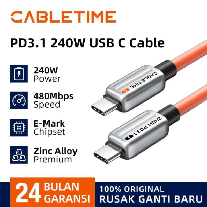 Jual Kabel Usb Type-c Pd 3.1 240w 5a Ultra Fast Charging Exclusive ...