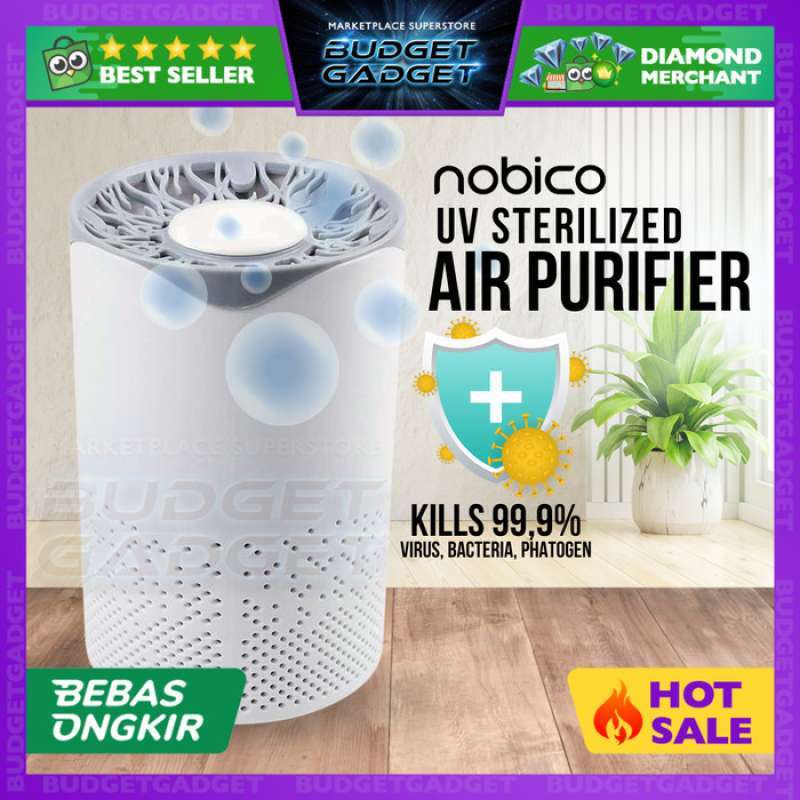 Jual Nobico Pembersih Udara Uv Air Purifier Cleaner 360 Degree - J010 Di Seller Jete Store ...