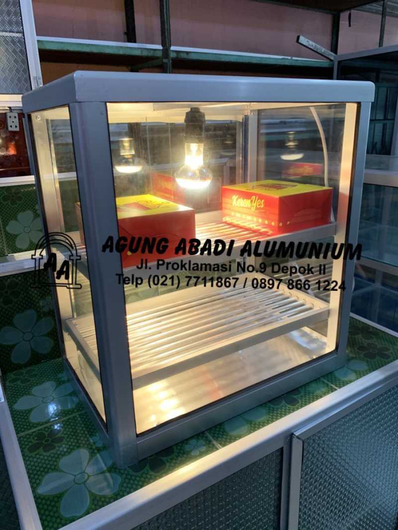 Jual Etalase / Showcase / Warmer Ayam Fried Chicken 04 - 2 Lampu Di ...