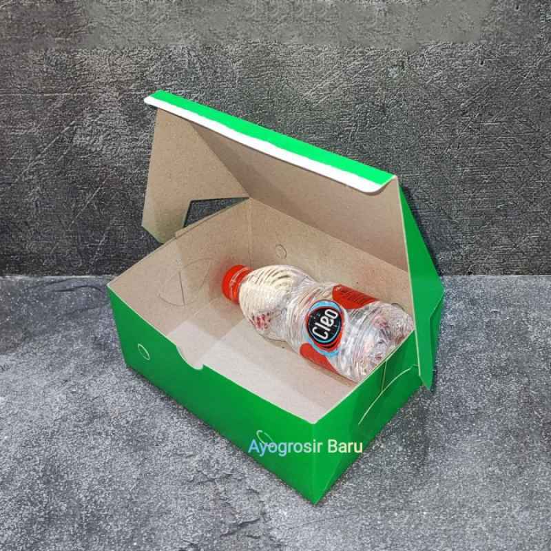 Jual Dus Hijau 12x16 Isi 100 Pcs Gs Kotak Kue Snack Box - Lb Di Seller Shin Store - Cengkareng ...