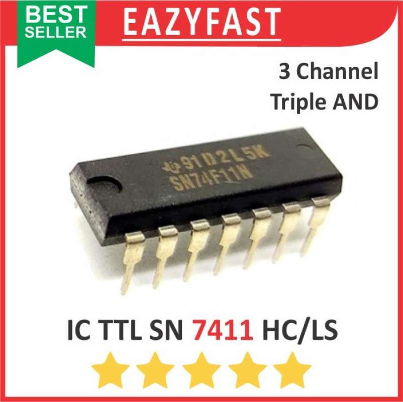 Jual Ic Ttl Sn 7411 N Hc Ls Dip Gerbang Logika 3 Input Nand Logic Gate ... Jual Ic Ttl Sn 7411 N Hc Ls Dip Gerbang Logika 3 Input Nand Logic Gate ...