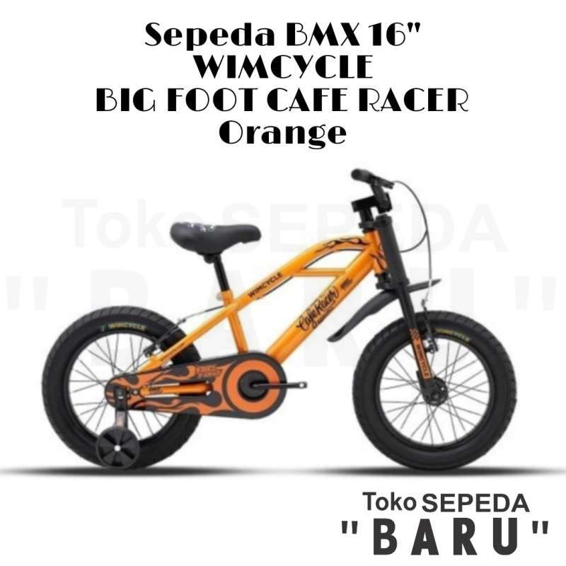 Jual Tb - Sepeda Bmx Wimcycle Big Foot Caferacer Ukuran 16 20 Inch Di ...