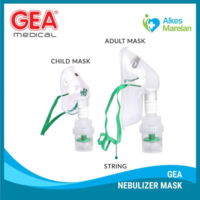 Jual Gea - Nebulizer Mask / Masker Nebulizer Anak / Masker Nebulizer ...