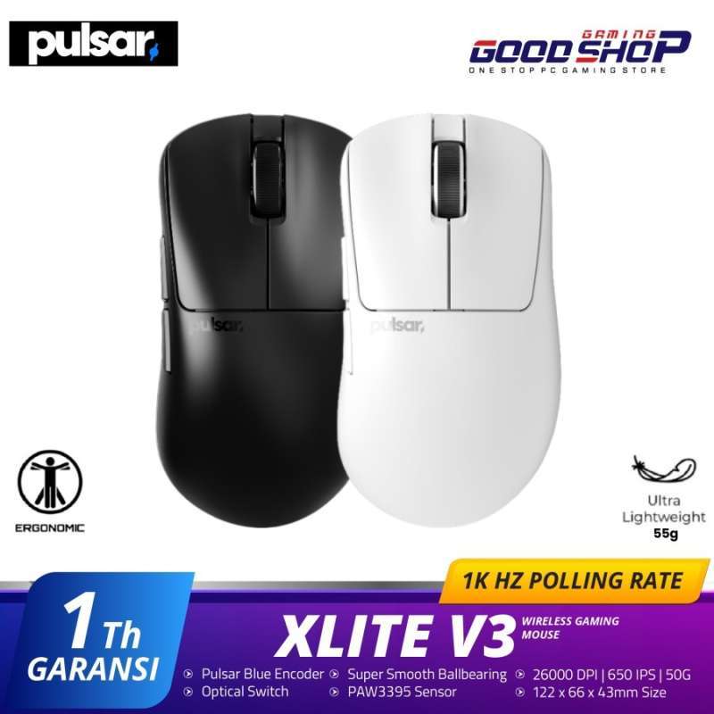 Promo Pulsar Xlite V3 Medium Wireless Gaming Mouse Diskon 23% Di Seller ...