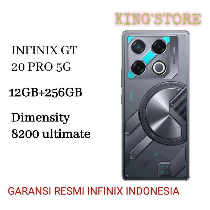 Jual Infinix Gt 20 Pro 5g 12/256gb Garansi Resmi Di Seller Hp Resmi - Hp Resmi - Kota Medan | Blibli