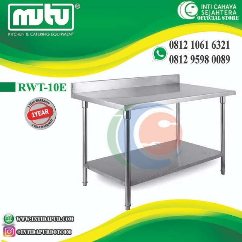 Promo Meja Work Table 1 Meter Panel Mutu Stainless Steel -rwt-10e ...