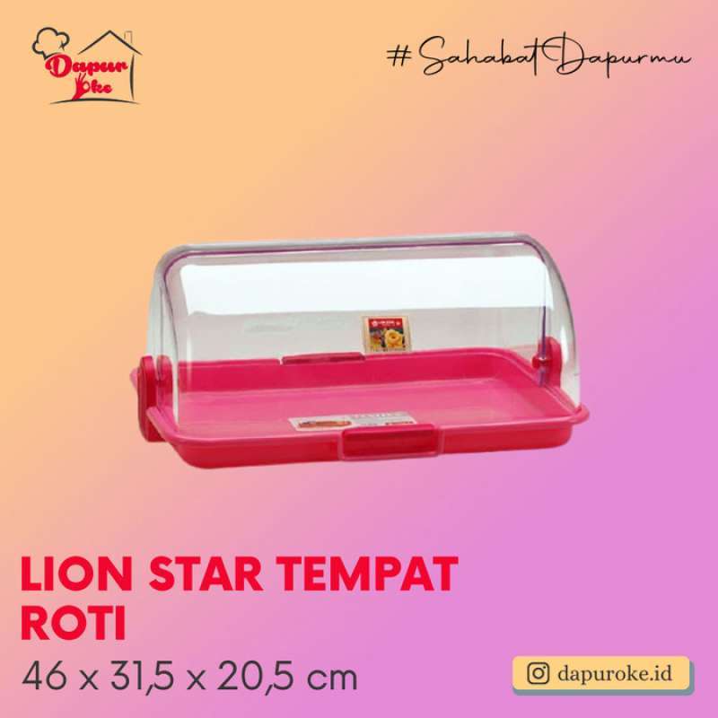 Jual Lion Star Tempat Roti / Kue / Makanan Rl-3 / Festiva Living Case ...