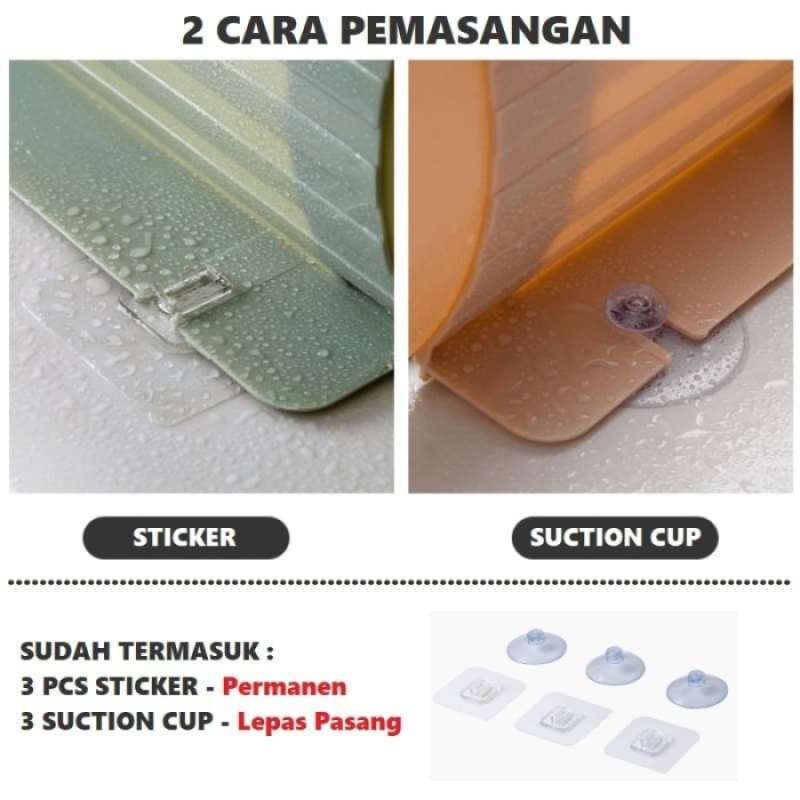 Jual Papan Penahan Cipratan Air Bak Cuci Piring Sink Splash Board Di ...