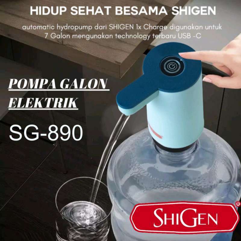Jual Pompa Galon Elektrik / Water Pump Shigen Sg 890 Charge Di Seller ...