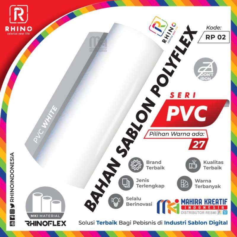 Jual Polyflex Korea / Poly Flex / Rhino Flex Pvc Putih - White Di Seller Rosaria - Cengkareng ...