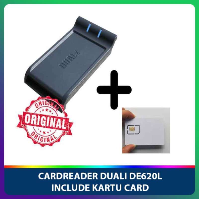 Jual Duali De-620l Ektp Smart Card Reader Include Kartu Sam Di Seller ...