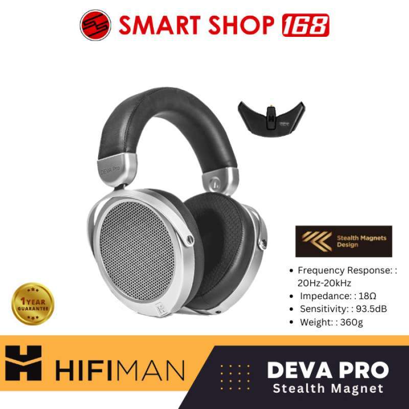 Promo Hifiman Deva Pro Open Back Planar Magnetic Headphone With R2r Dac ...