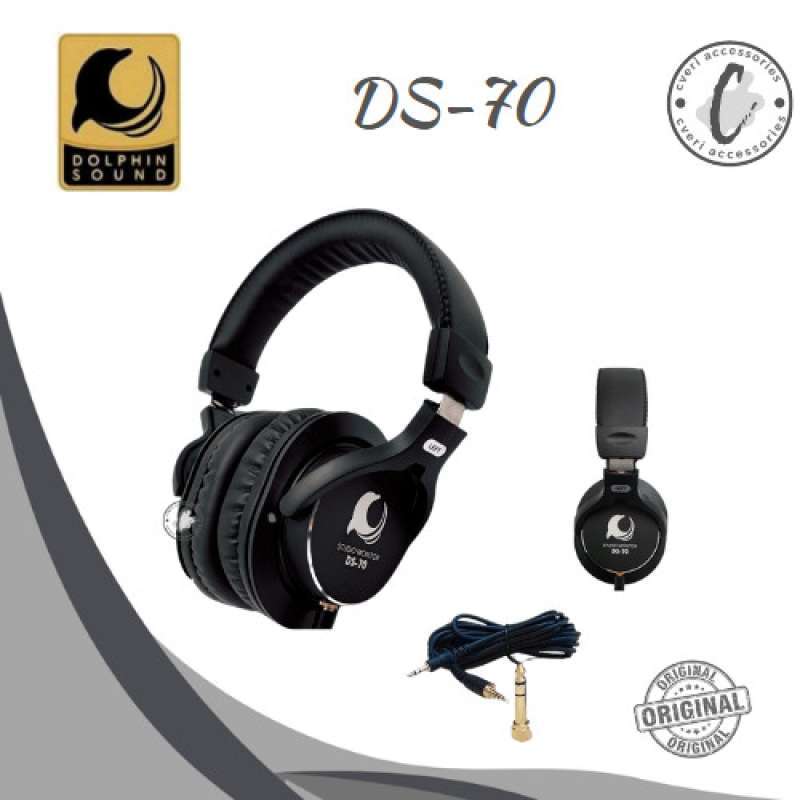 Promo Dolphin Sound Ds70 Professional Headphone Monitor Original Ds-70 ...