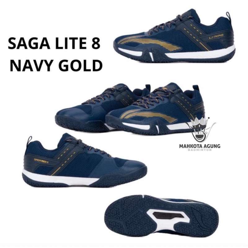 Jual Sepatu Badminton Bulutangkis Lining Sagalite 8 Saga Lite 8 ...