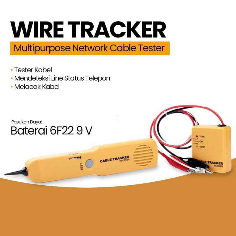Jual Wire Tracker Multipurpose Network Cable Tester Wh806c Aksesoris ...