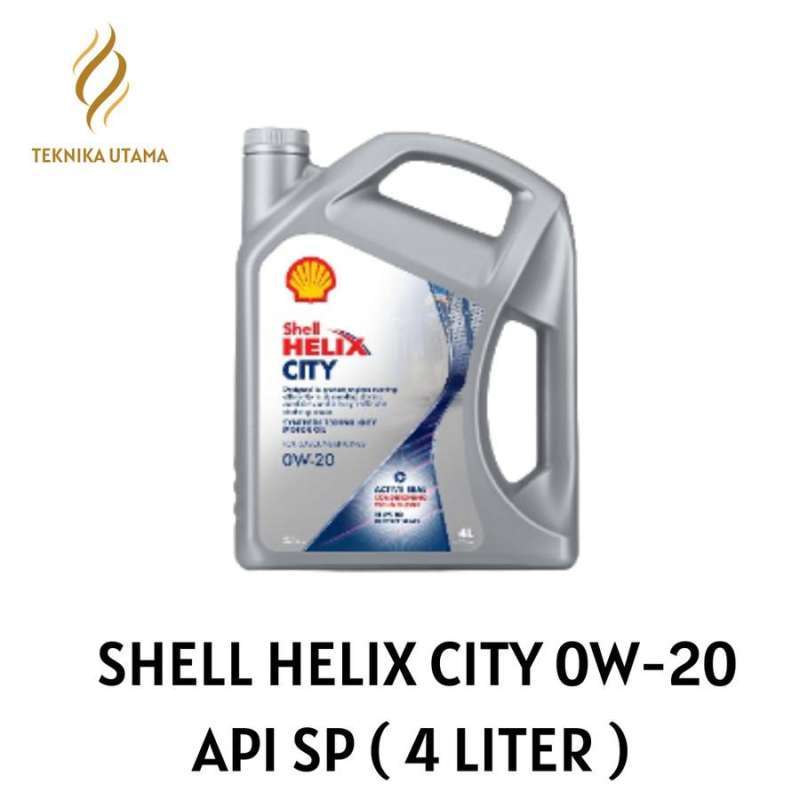 Jual Shell Helix City 0w20/0w-20 Full Synthetic Di Seller Teknika Utama ...