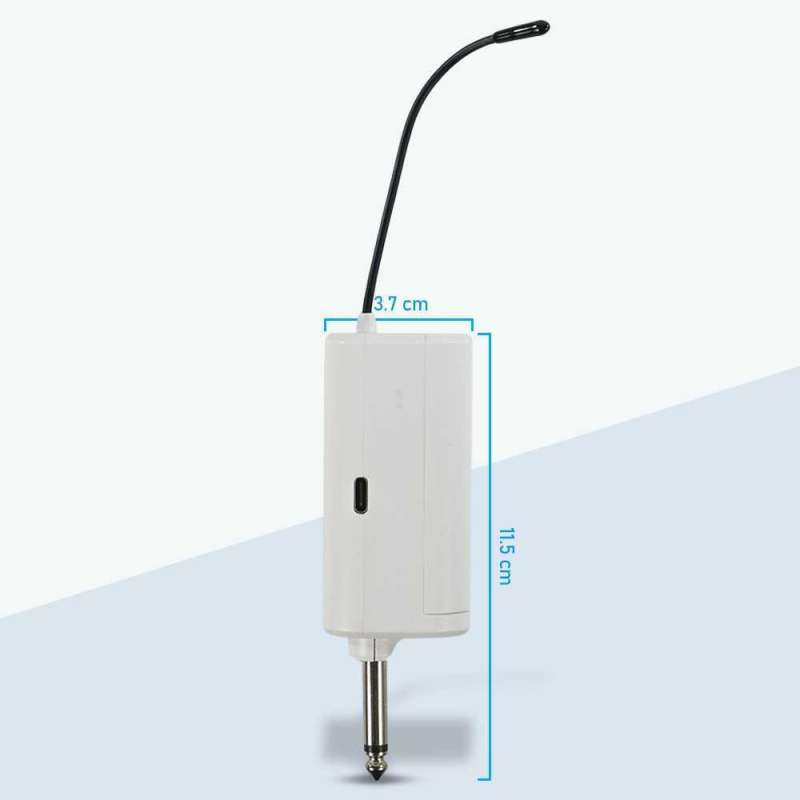 Promo Arael Uhf Wireless Microphone Headset Mini Portable Tour Guide Hx ...