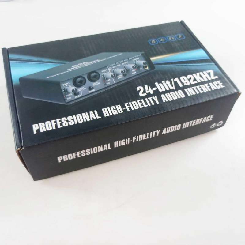 Jual External Sound Card Audio Interface Preamp High Speed Usb 2.0 Q-24 ...