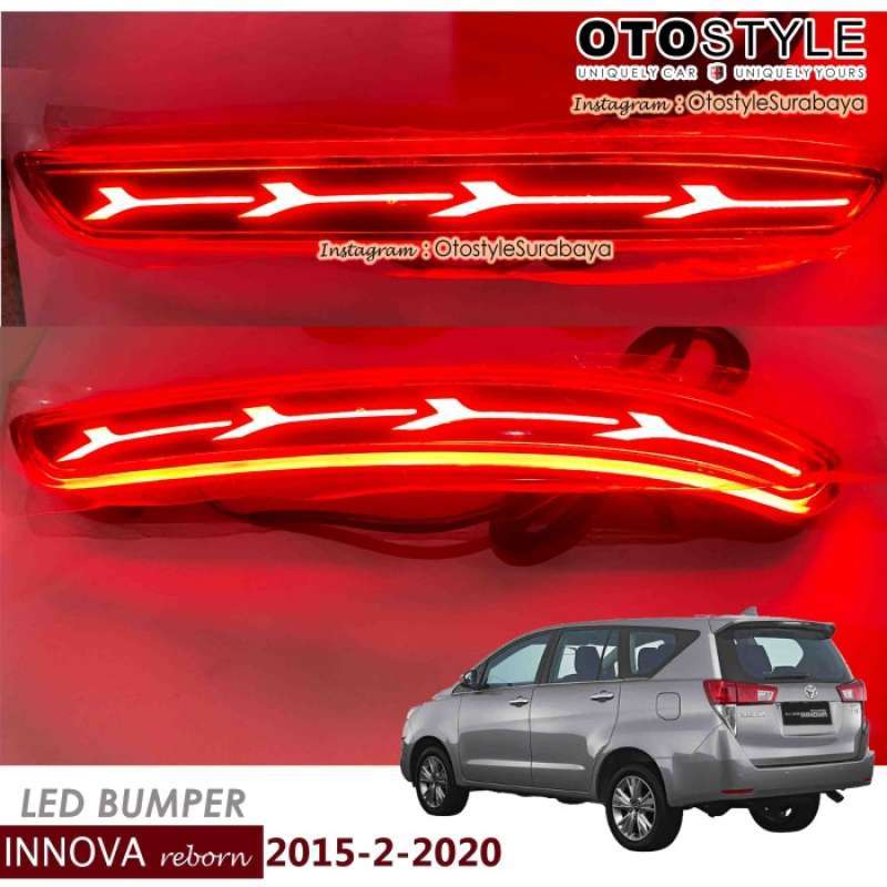 Promo Led Bumper Innova Reborn 2015 - 2018 - Reflektor Bumper Belakang ...