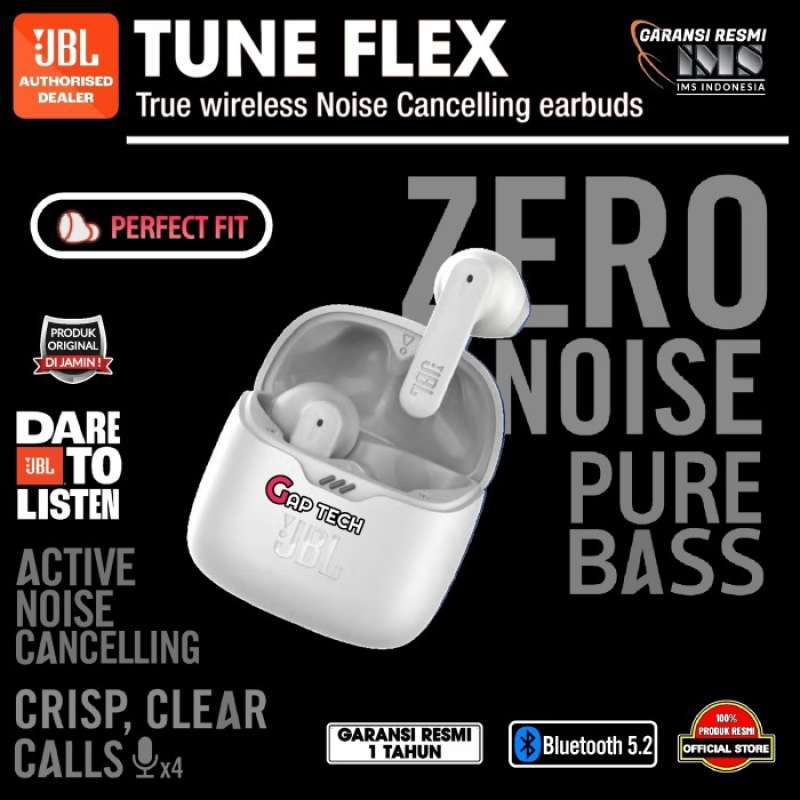 Promo Jbl Tune Flex True Wireless With Active Noise Cancelling Earbuds ...