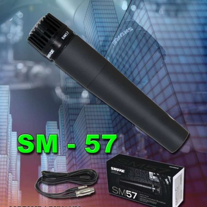 Jual Mic Instrumen Sm57 Mikropon Instrument Microphone Sh Sm57 Sm 57 Di ...